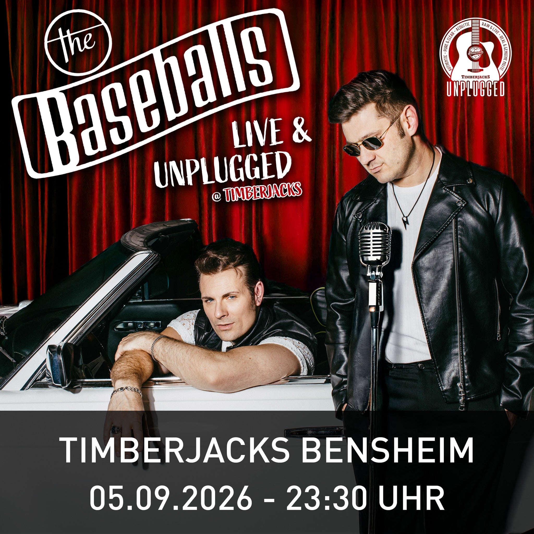 The Baseballs - 05.09. - Timberjacks Bensheim – timberjacks.store